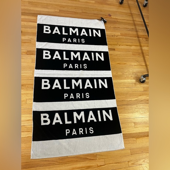 Bath | Balmain Paris Beach Bath Towel Xl Huge | Poshmark